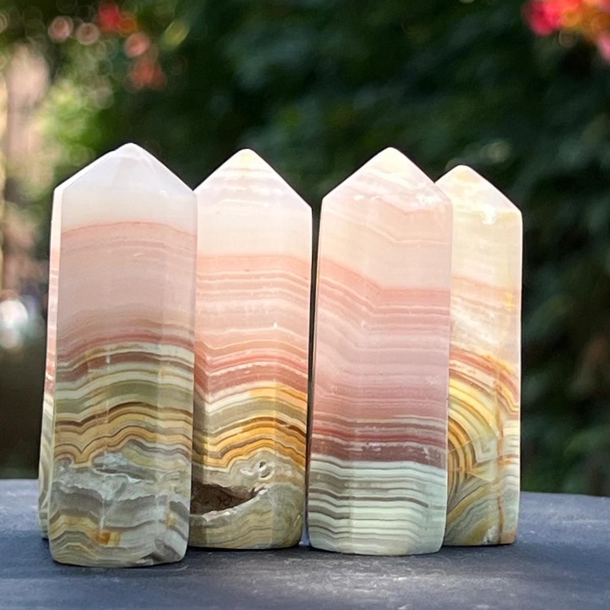 Obelisks, mineral generators, crystals, semi-precious stones, DRUZY.RO