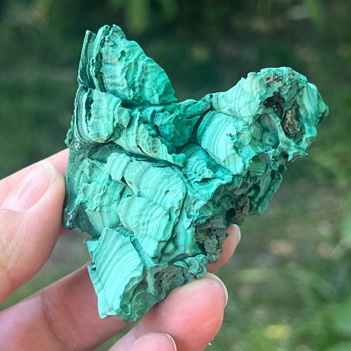 Malachite rough stone | Model 14 – DRUZY