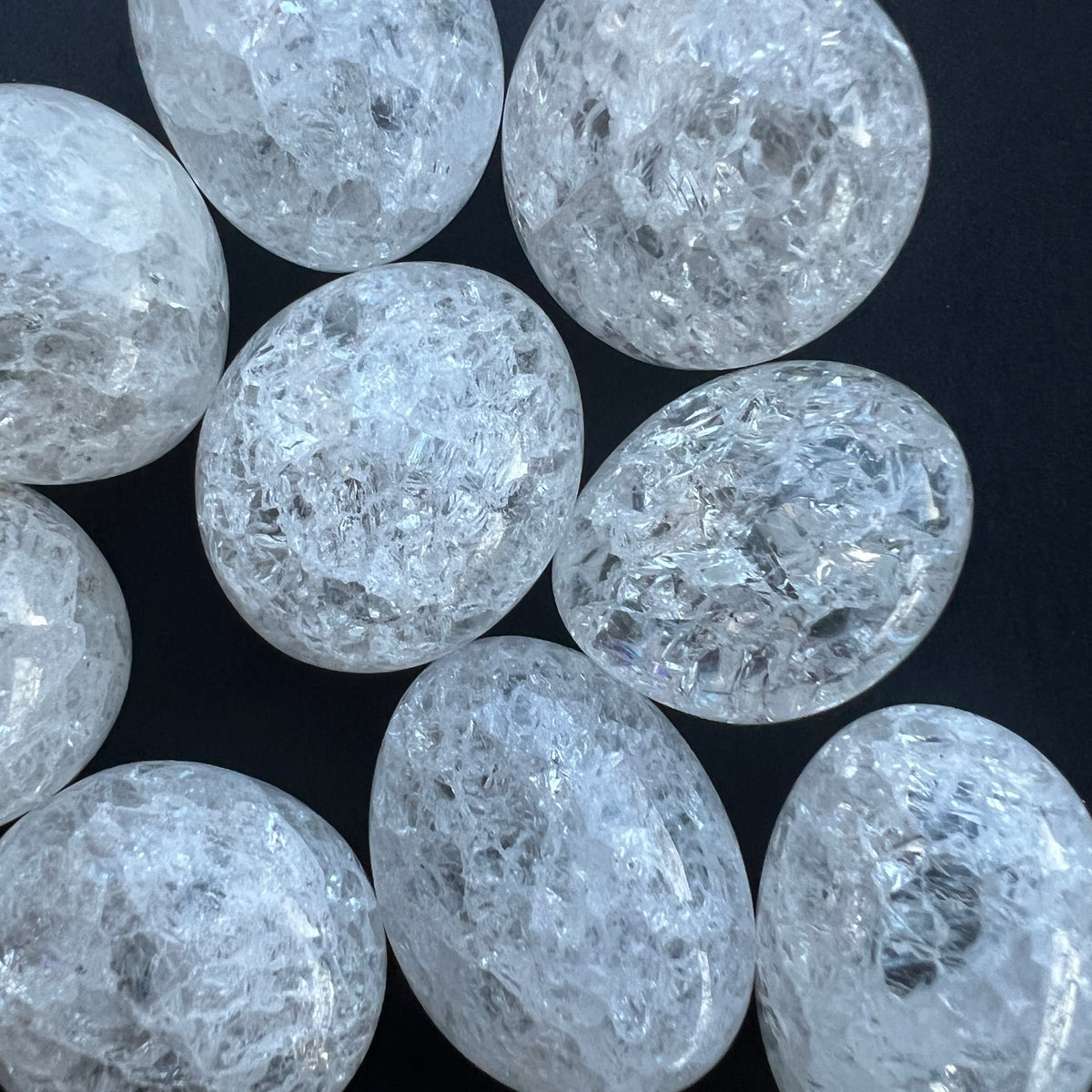Cracked Quartz Rolled Stone – DRUZY