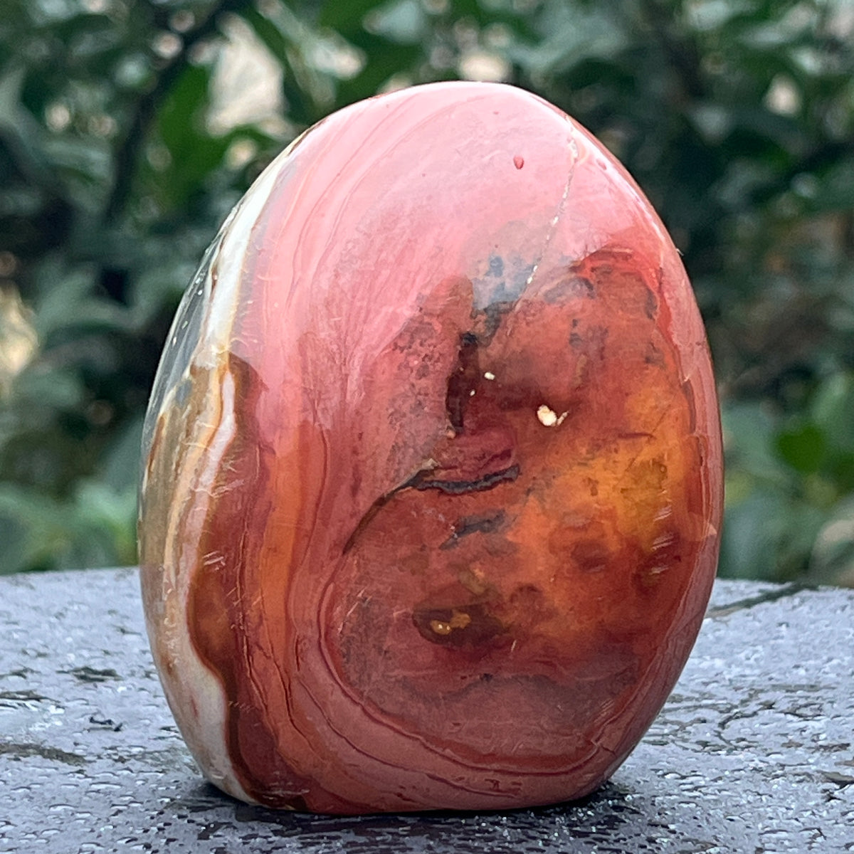 Polychrome Jasper Sculpture from Madagascar Model 22 – DRUZY
